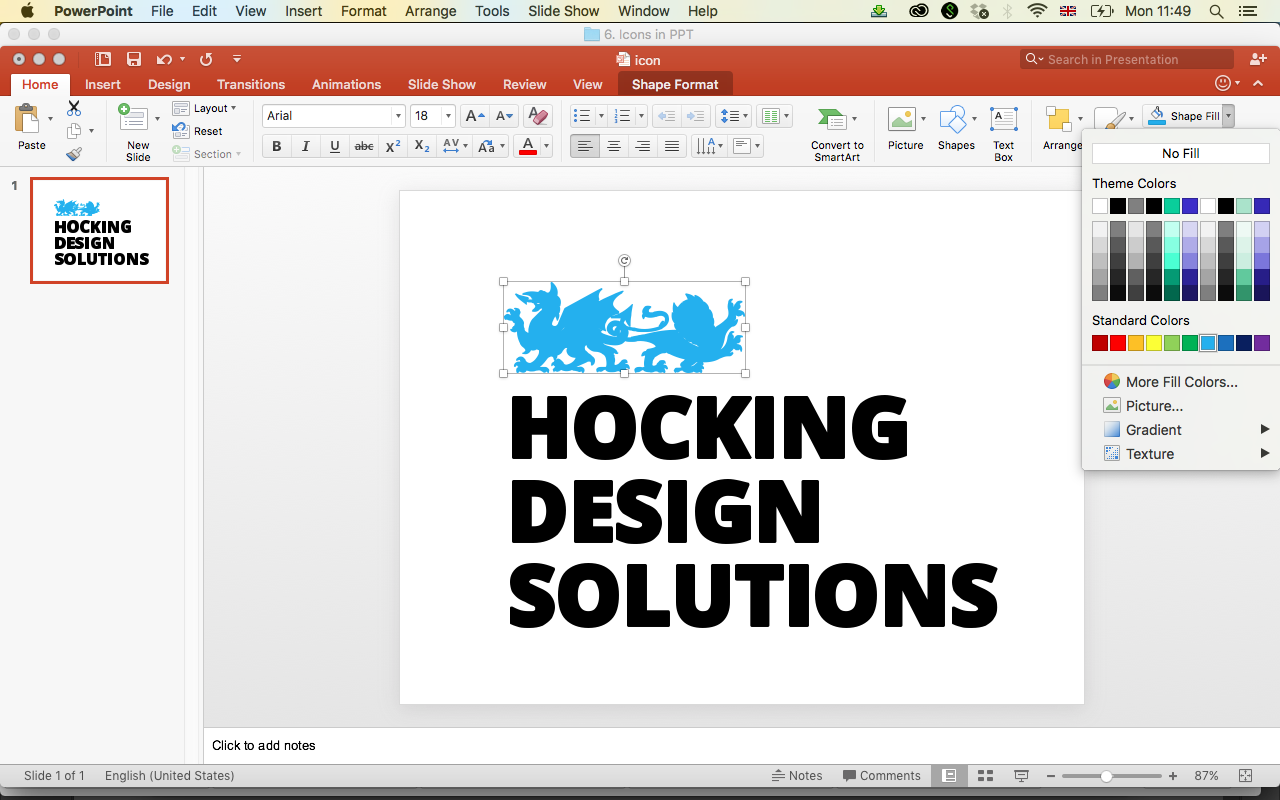 How to insert editable vectors into Powerpoint for Mac (365) - Hocking ...